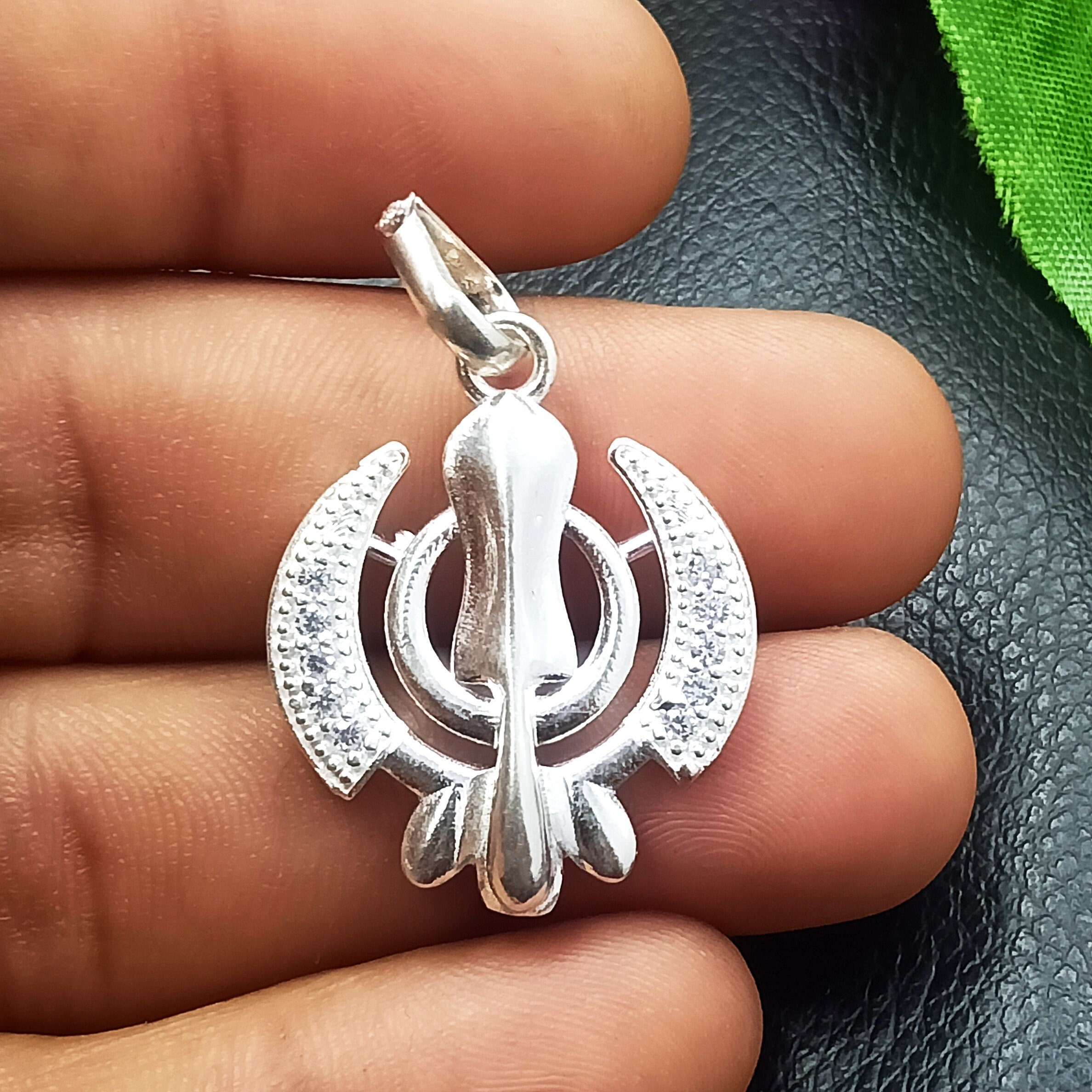 Sikh Khanda Necklace