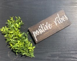 Custom Quote Wood Sign Customizable Wood Sign Positive | Etsy