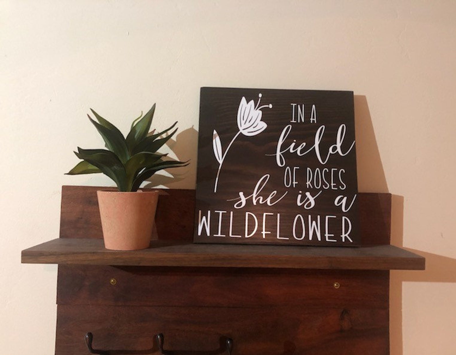 Custom Wood Sign Customizable Wood Sign Vinyl Decal Home - Etsy