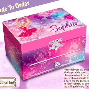 Girls Music Box - Etsy