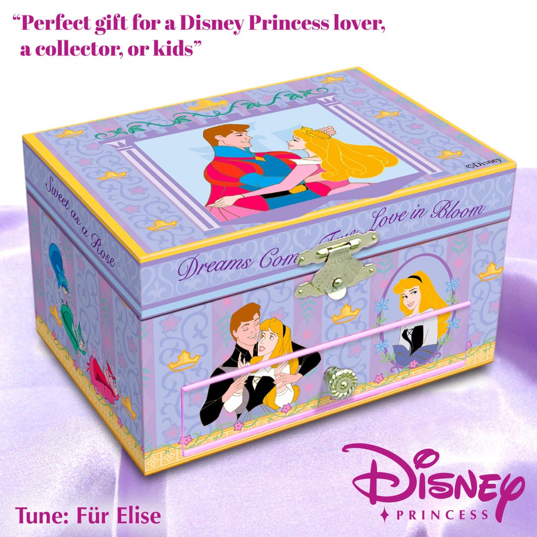 Sleeping Beauty Music Box, Disney Princess Music Box, Vintage Music Box ...