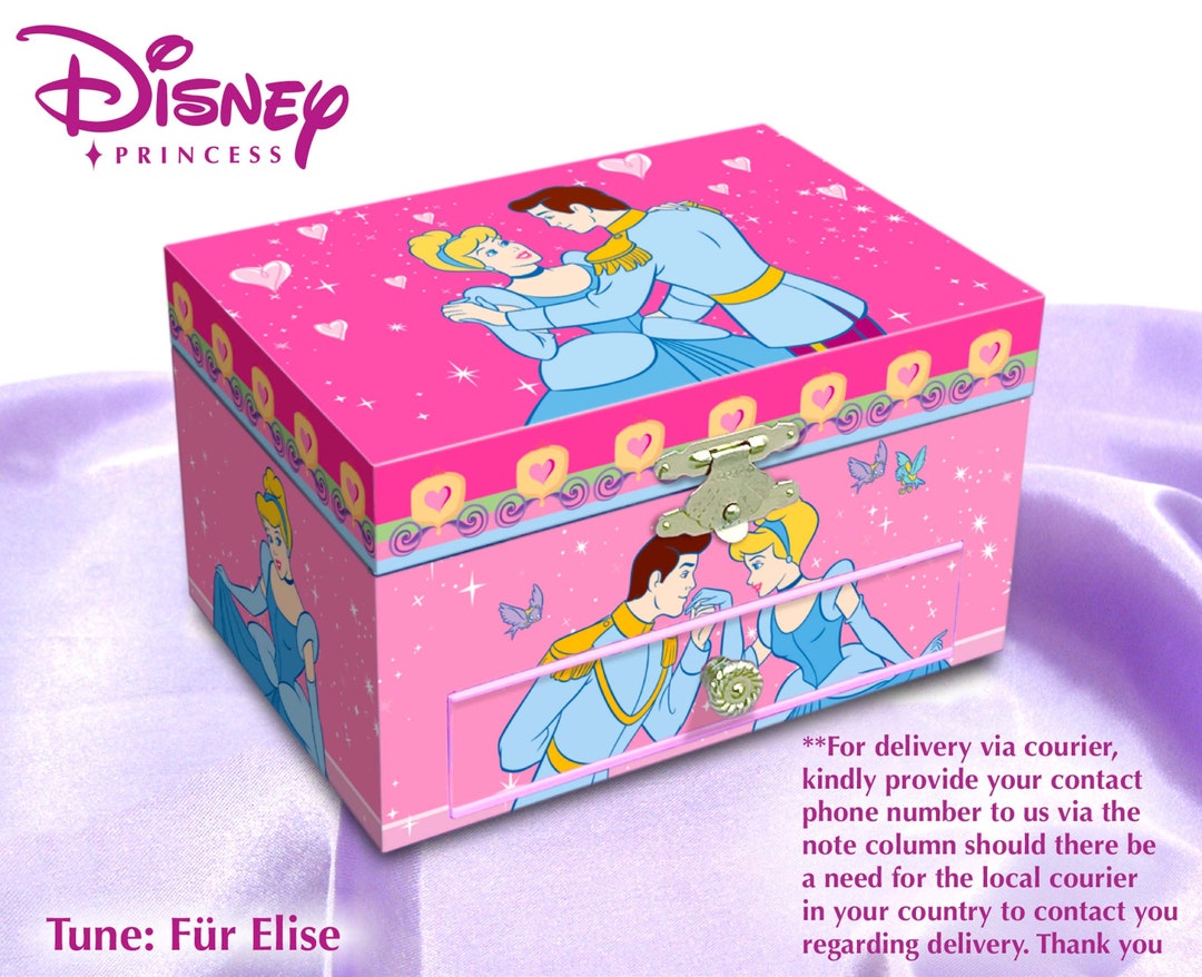 Disney Princess Music Box, Disney Princess Music Jewelry Box, Music Box ...