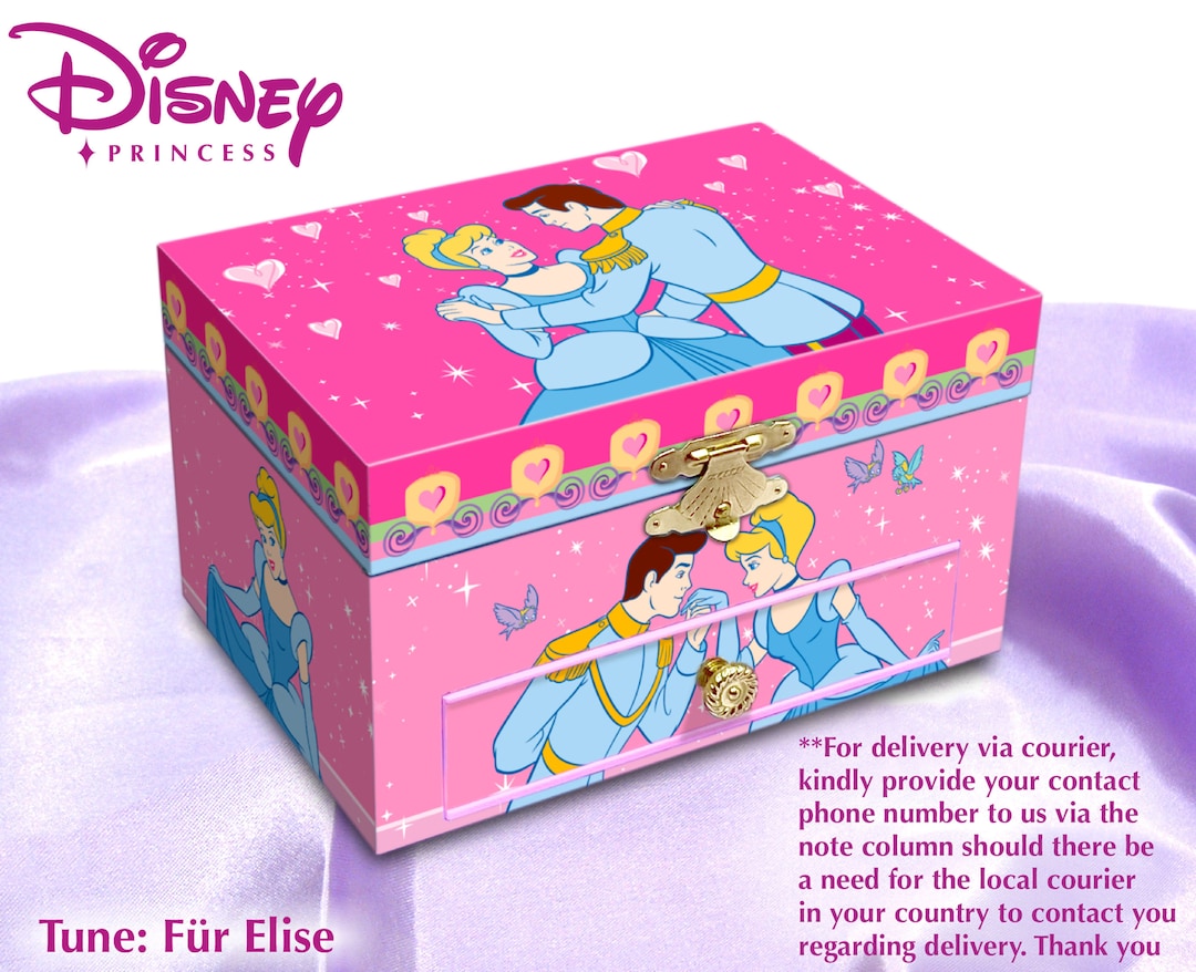 Musical Jewelry Box Disney Princess, Vintage Musical Jewelry Box ...