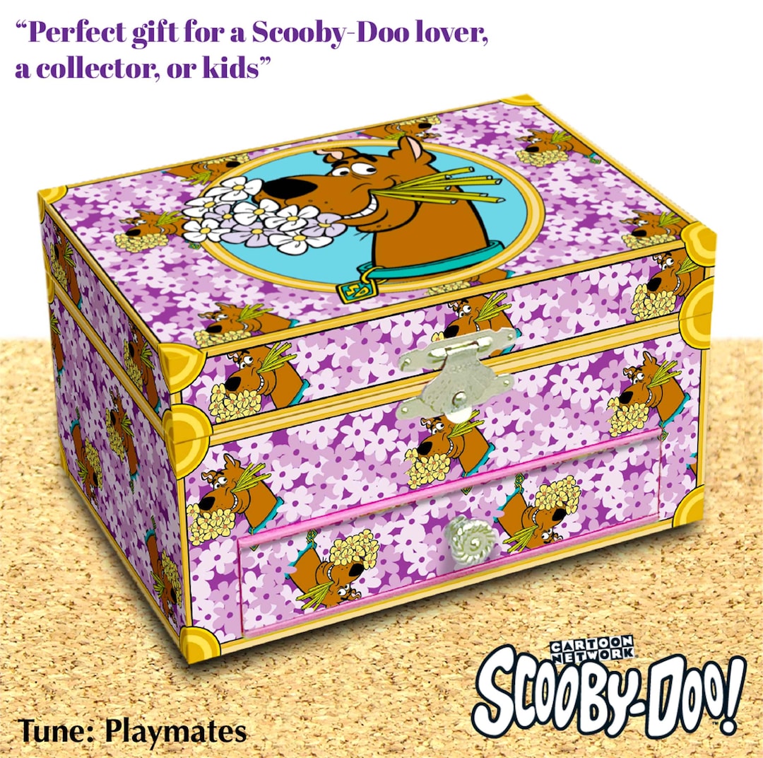 Scooby-doo Music Box, Scooby-doo Music Jewelry Box, Vintage Music Box ...