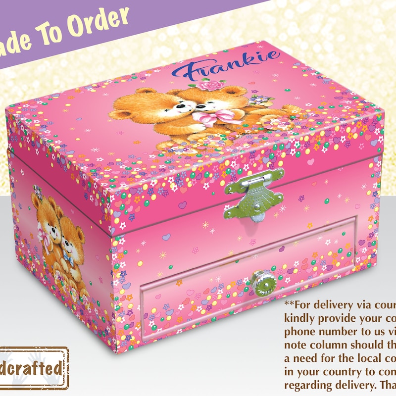 Girls Jewelry Box - Etsy