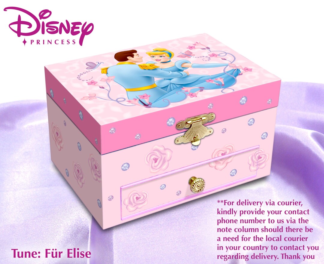 Musical Jewelry Box Disney Princess, Vintage Musical Jewelry Box ...
