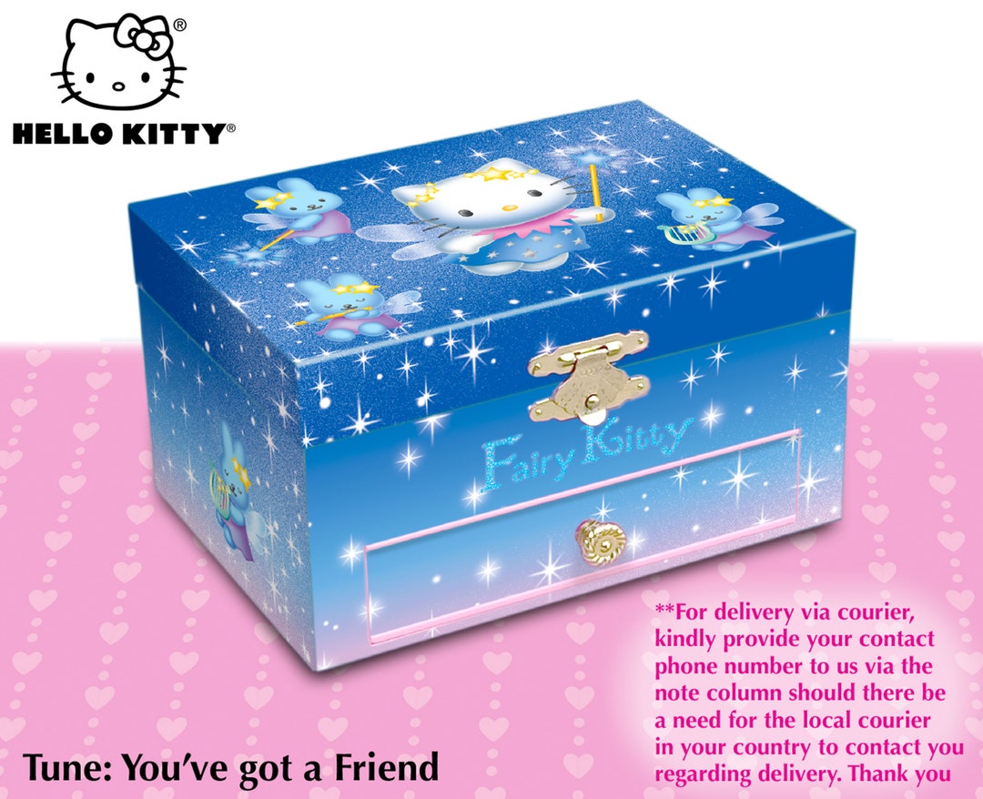 Hello Kitty Music Box, Vintage Music Jewelry Box, Music Jewelry Box ...