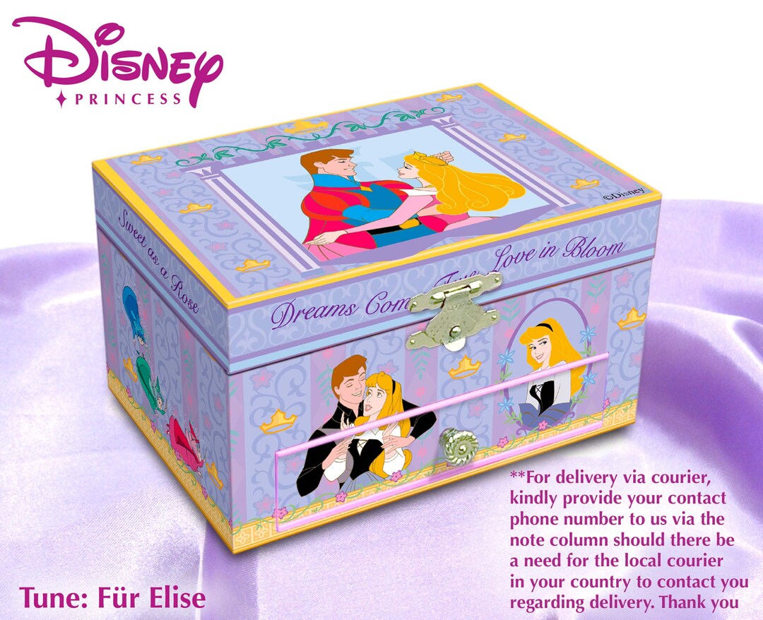 Sleeping Beauty Music Box, Disney Princess Music Box, Vintage Music Box ...