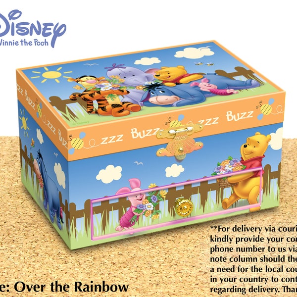 Winnie the Pooh Music Box - Etsy