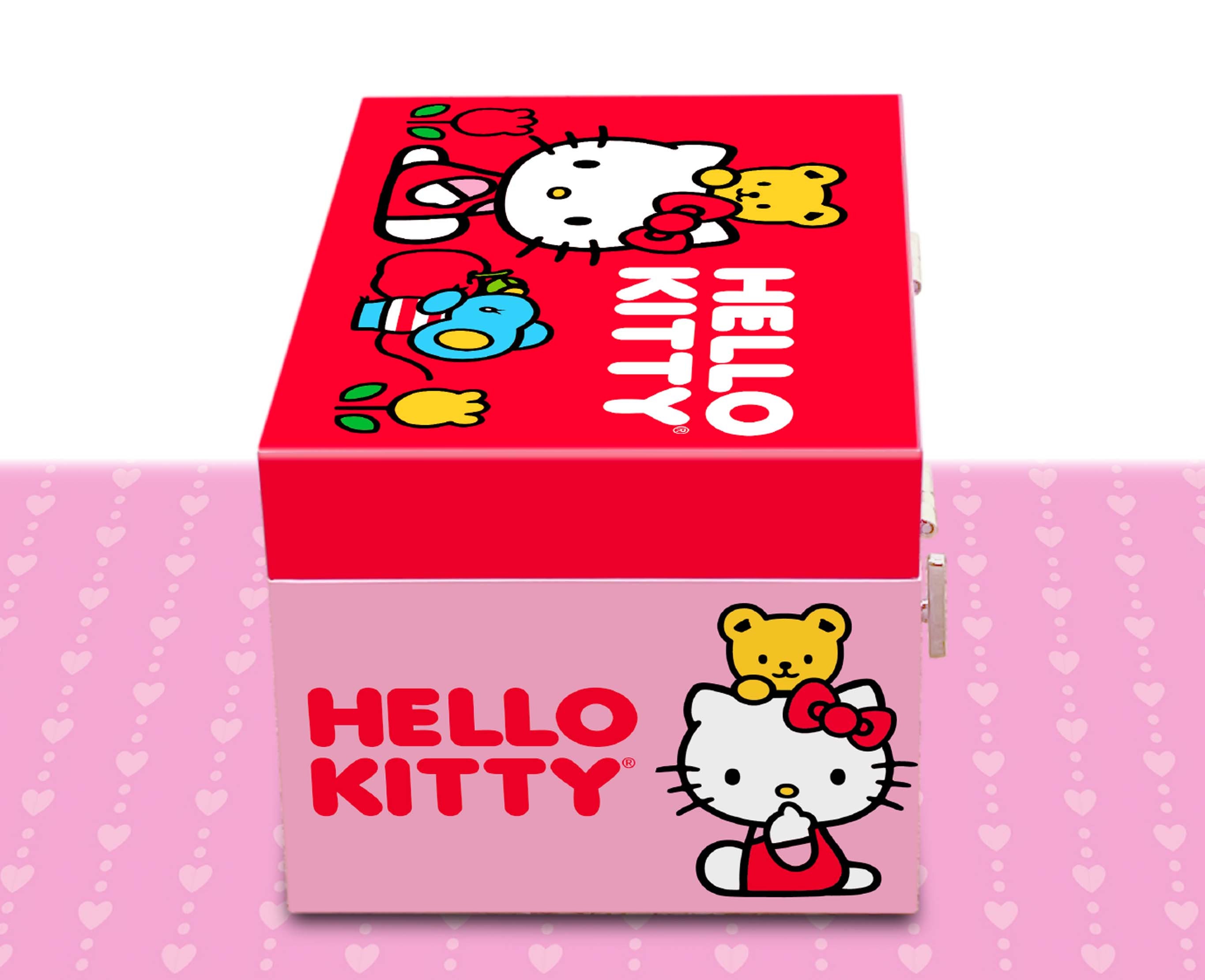 Musical Jewelry Box Hello Kitty, Vintage Musical Jewelry Box, Musical ...