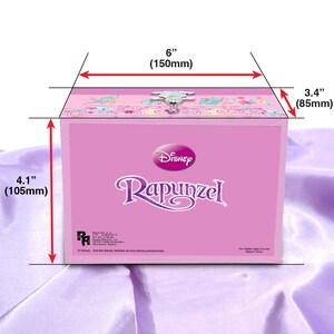 Rapunzel Music Box, Disney Princess Music Box, Vintage Music Box, Music ...