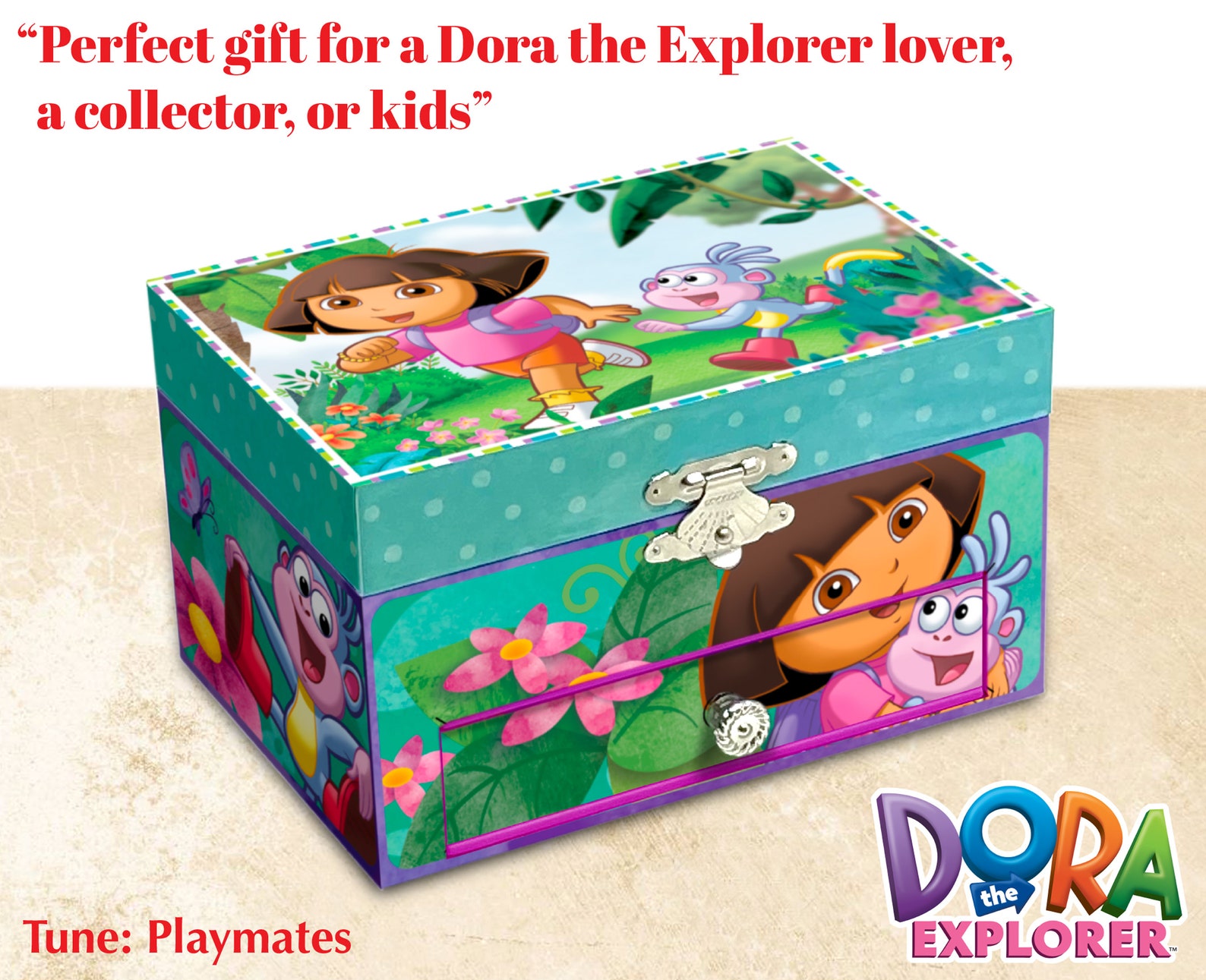 Musical Jewelry Box Dora the Explorer Vintage Musical | Etsy