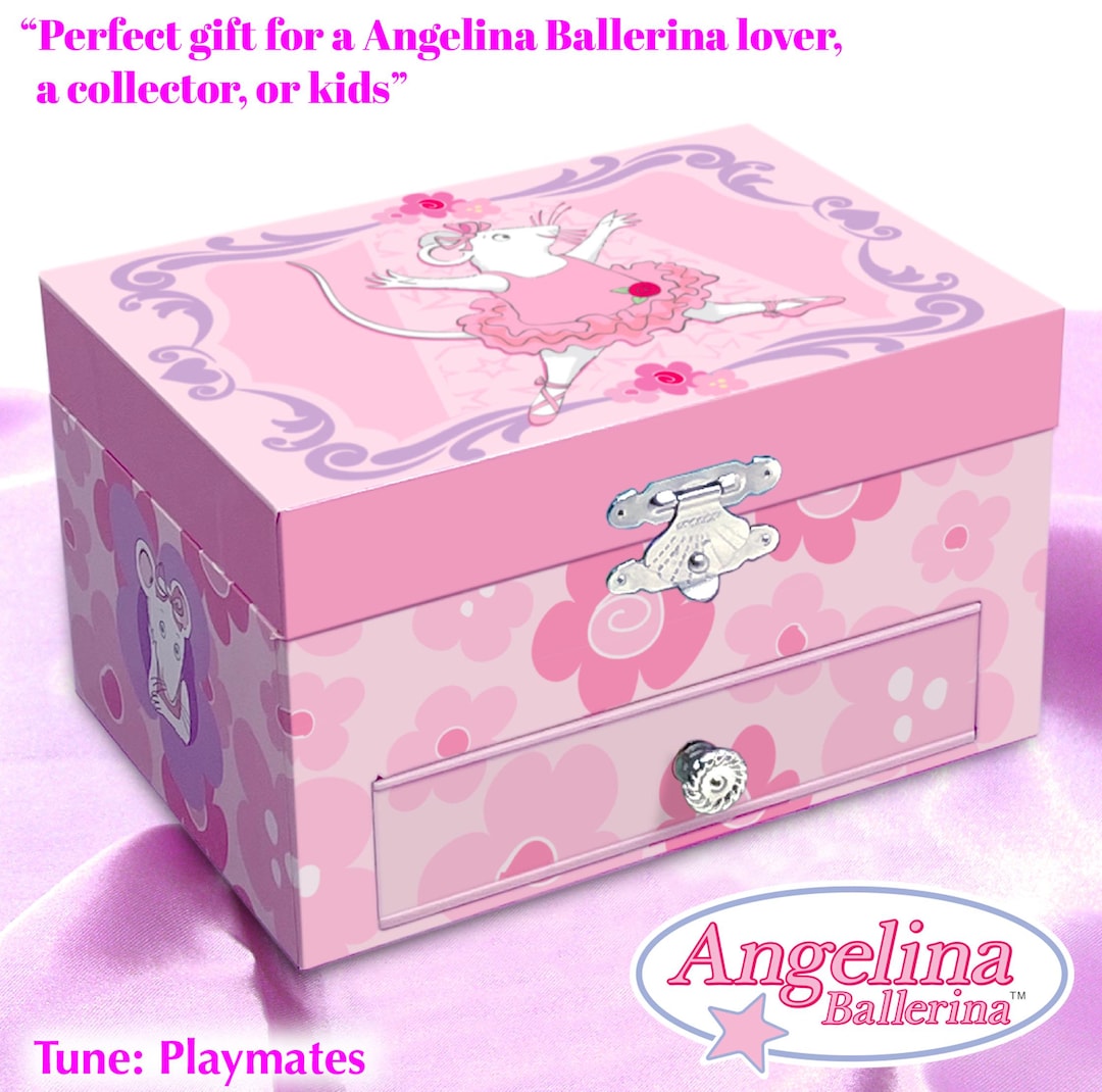 Angelina Ballerina Music Box, Angelina Ballerina Music Jewelry Box ...