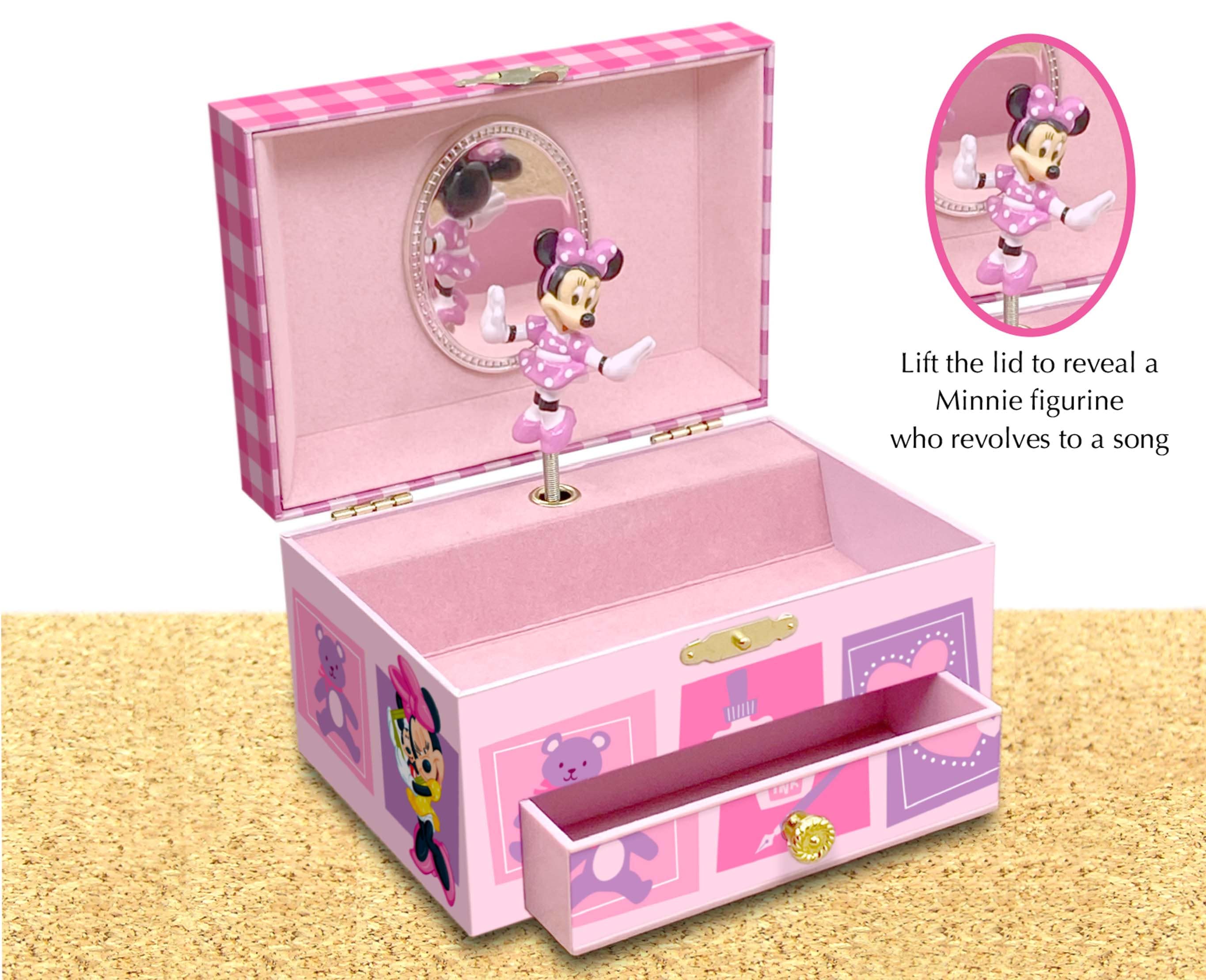 Minnie Mouse Music Box, Disney Minnie Music Box, Vintage Music Box ...