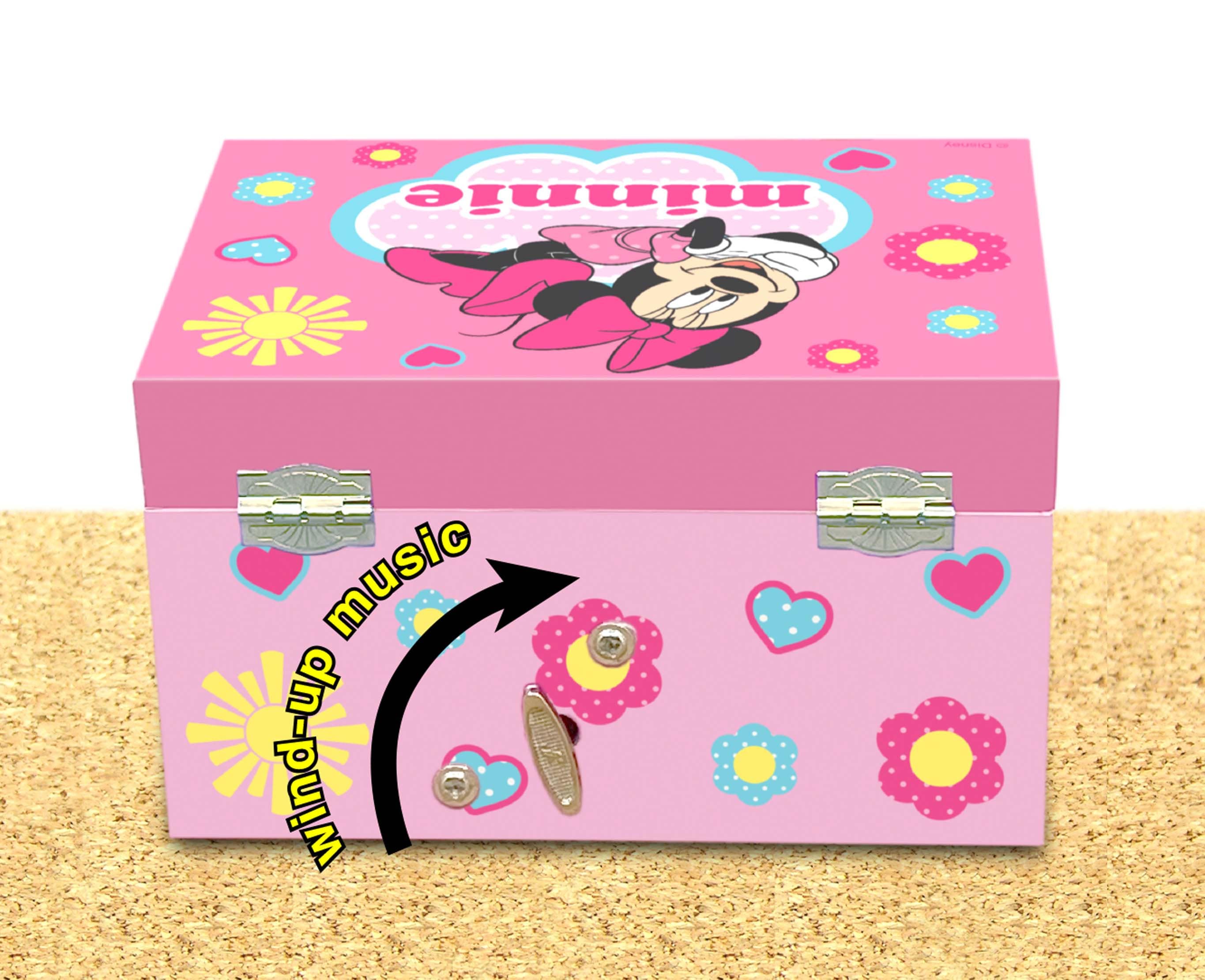 Minnie Mouse Music Box, Disney Minnie Music Box, Vintage Music Box ...