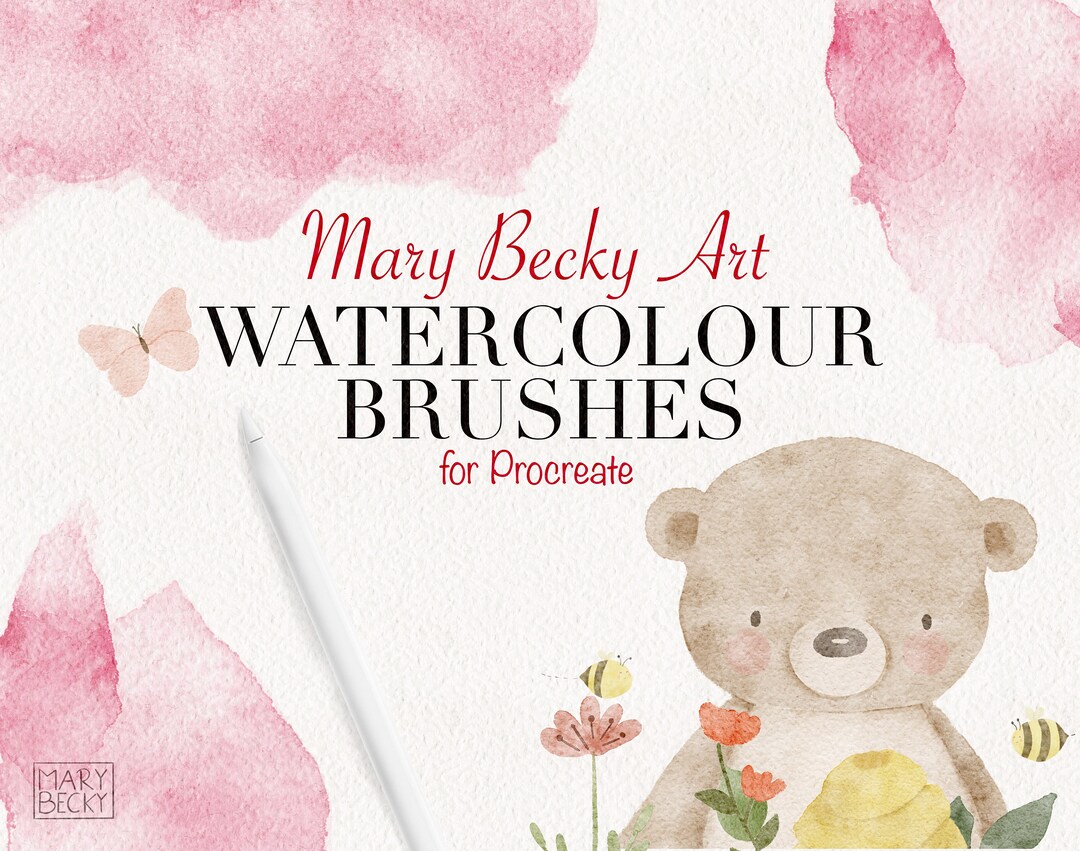 Procreate Watercolor Brush Set for Ipad, Watercolor Brush Pack ...