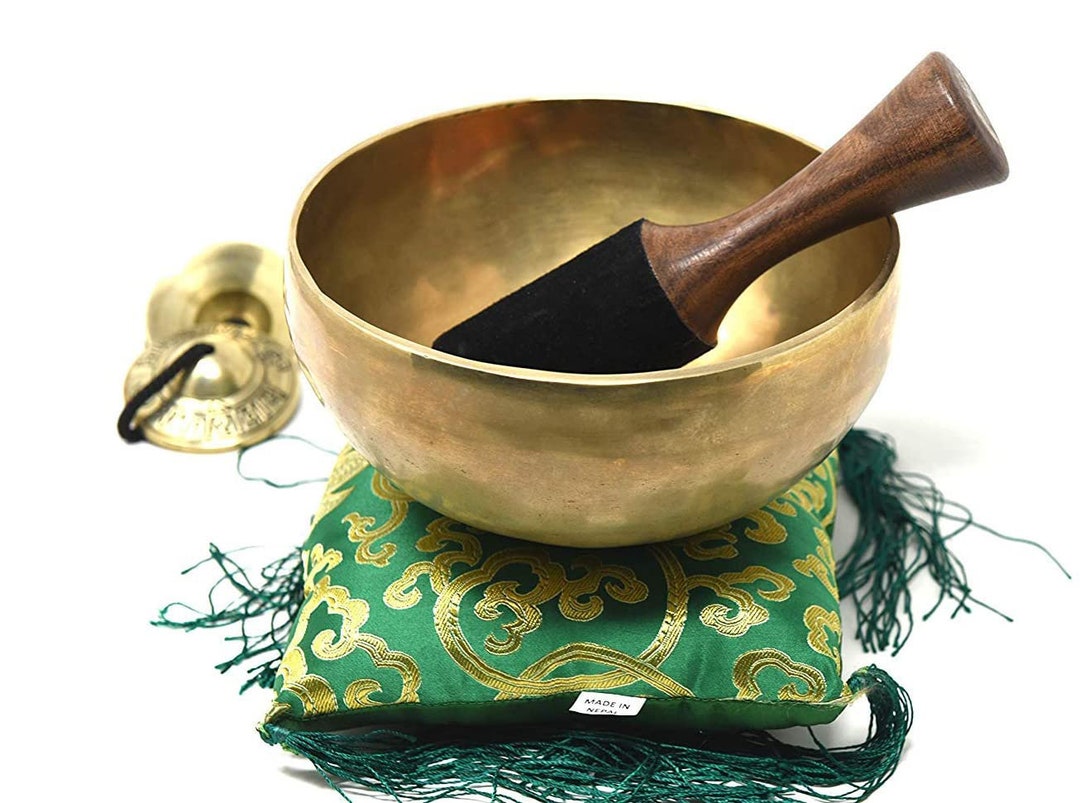 8 Diameter Master Healing Tibetan Singing Bowl for Sound Meditation ...