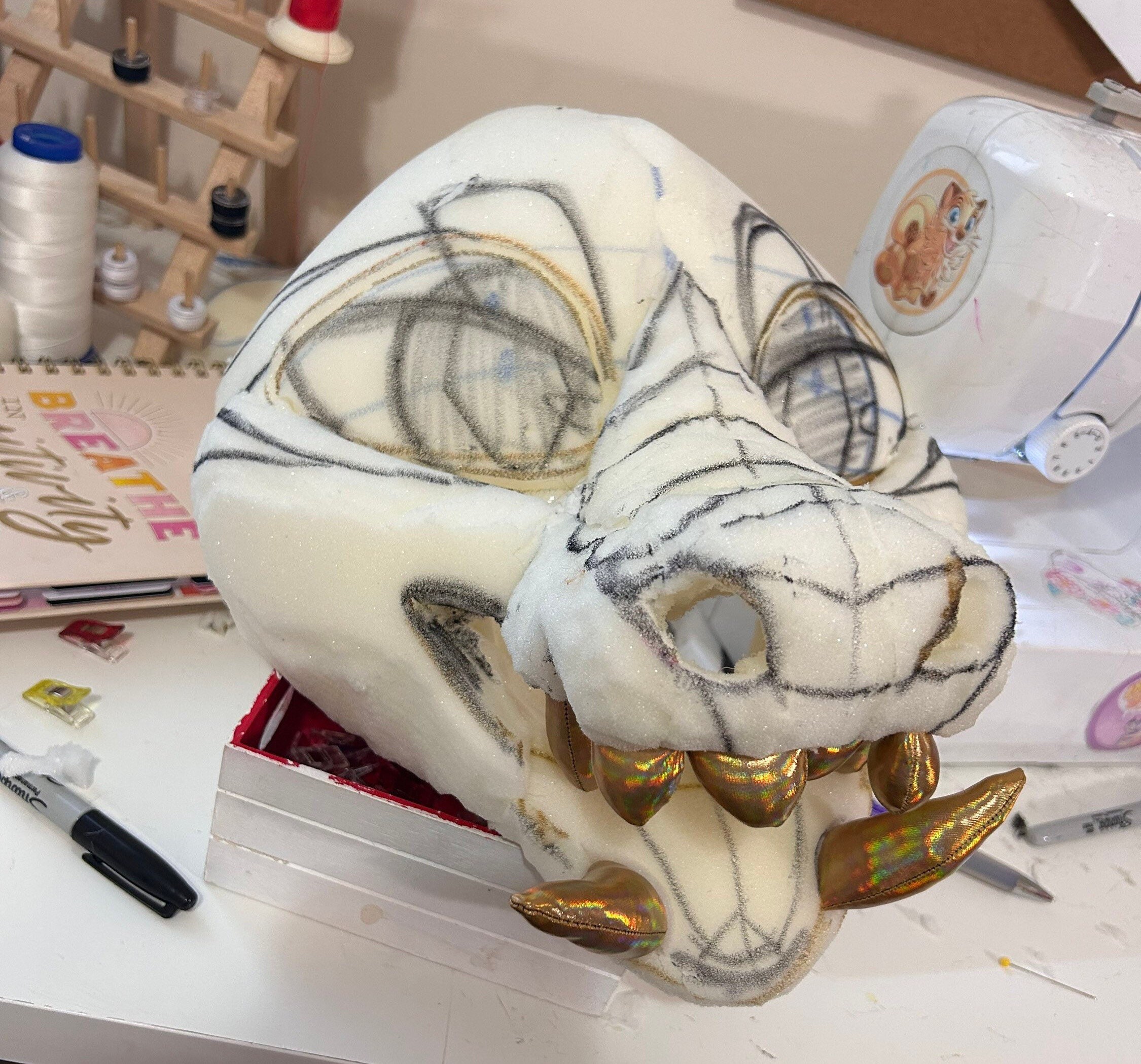 Fursuit Foam Headbase Commissions made to Order - Etsy