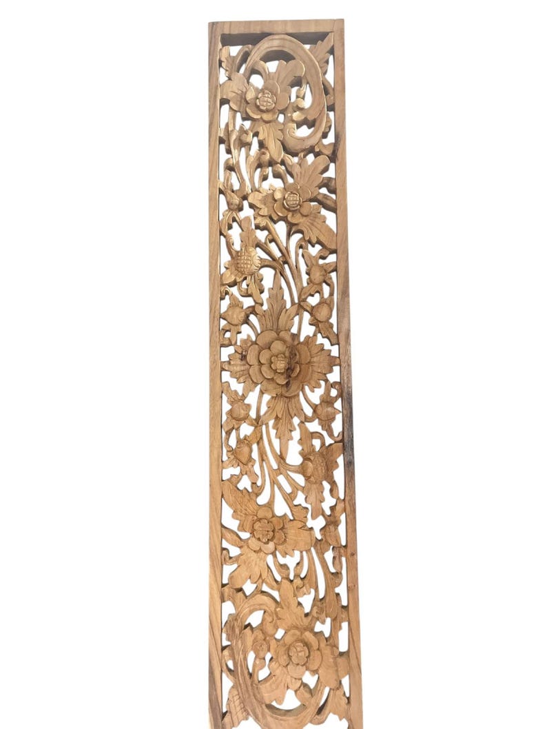 Hand-carved Balinese Wall Panel , Wood Wall Art ,traditional Indonesian ...