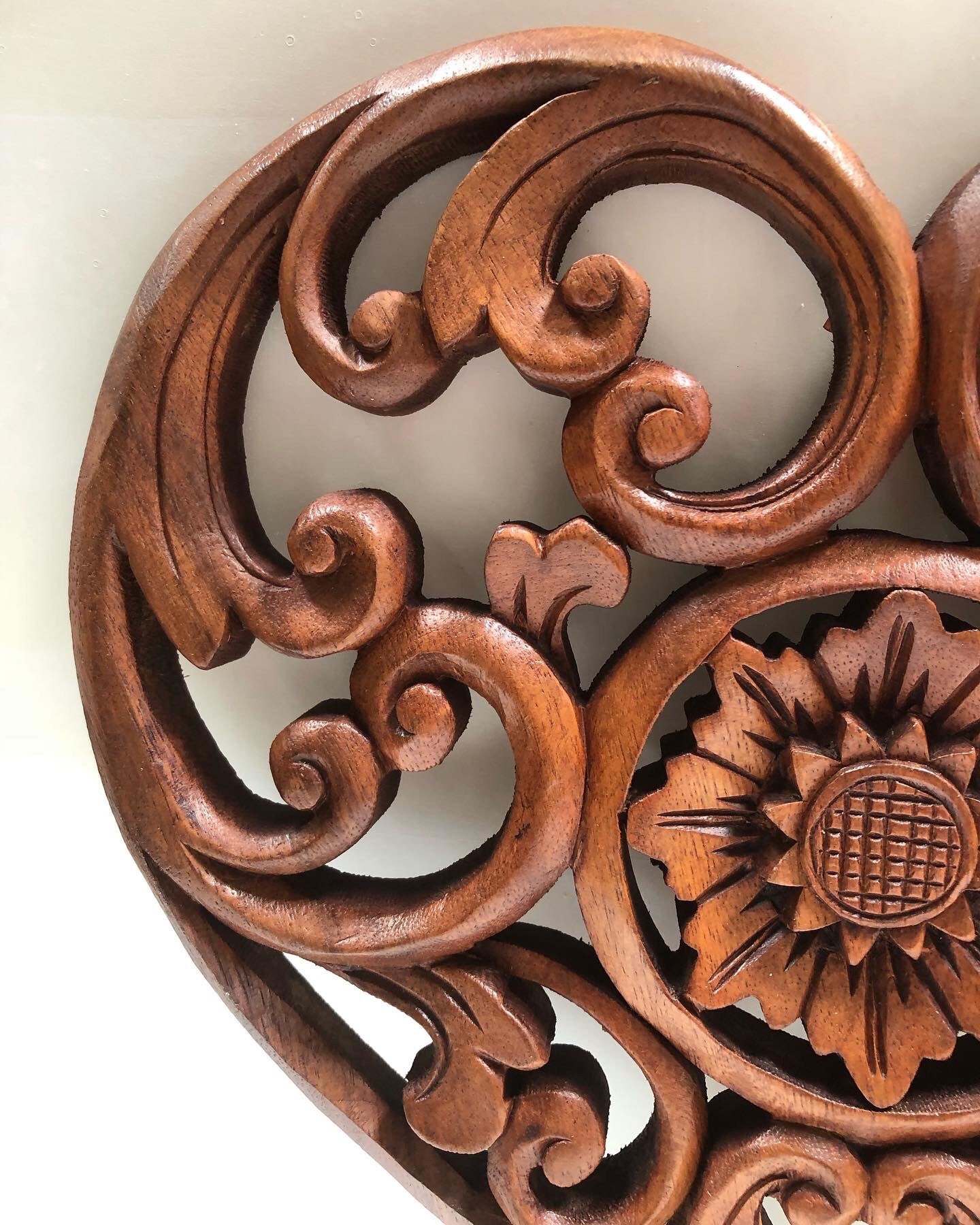 Wooden Carving Wall Art Decorheart Wall Art Decorbirthday - Etsy