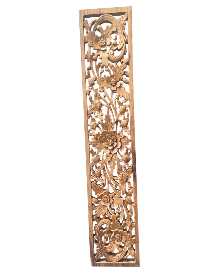 Hand-carved Balinese Wall Panel , Wood Wall Art ,traditional Indonesian ...