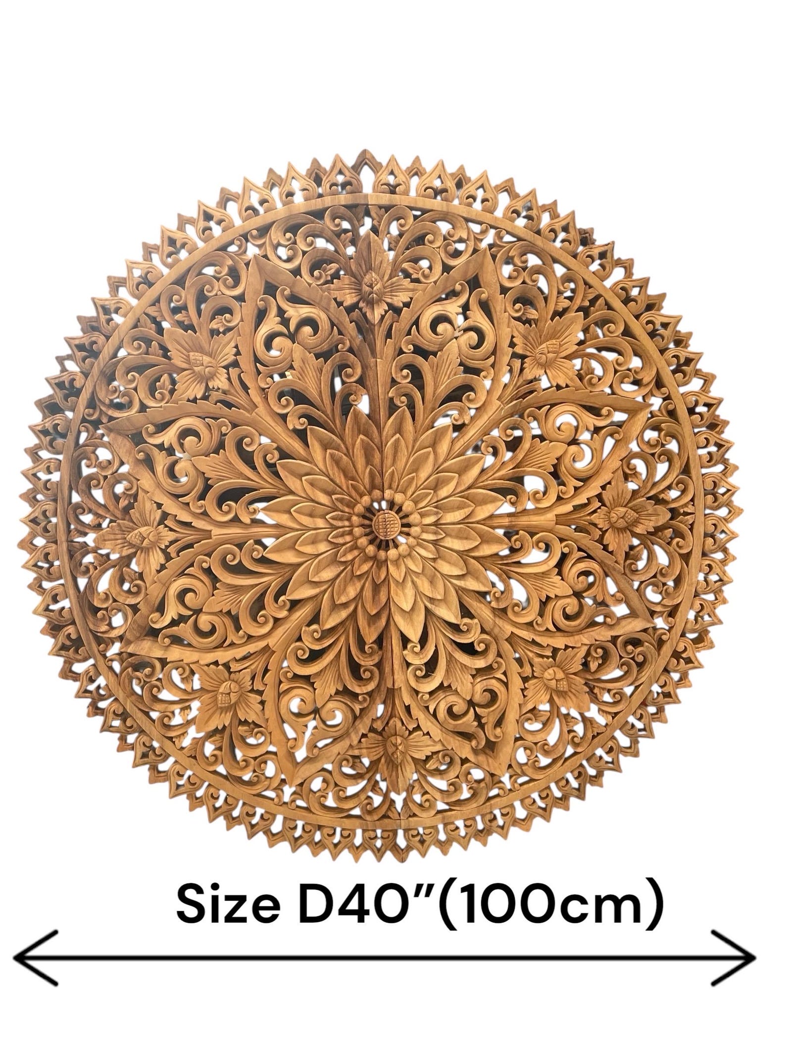 Balinese Wood Carving Wall Art Handcrafted Bali Decor Boho Wall Hanging ...