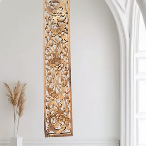 Hand-carved Balinese Wall Panel , Wood Wall Art ,traditional Indonesian ...