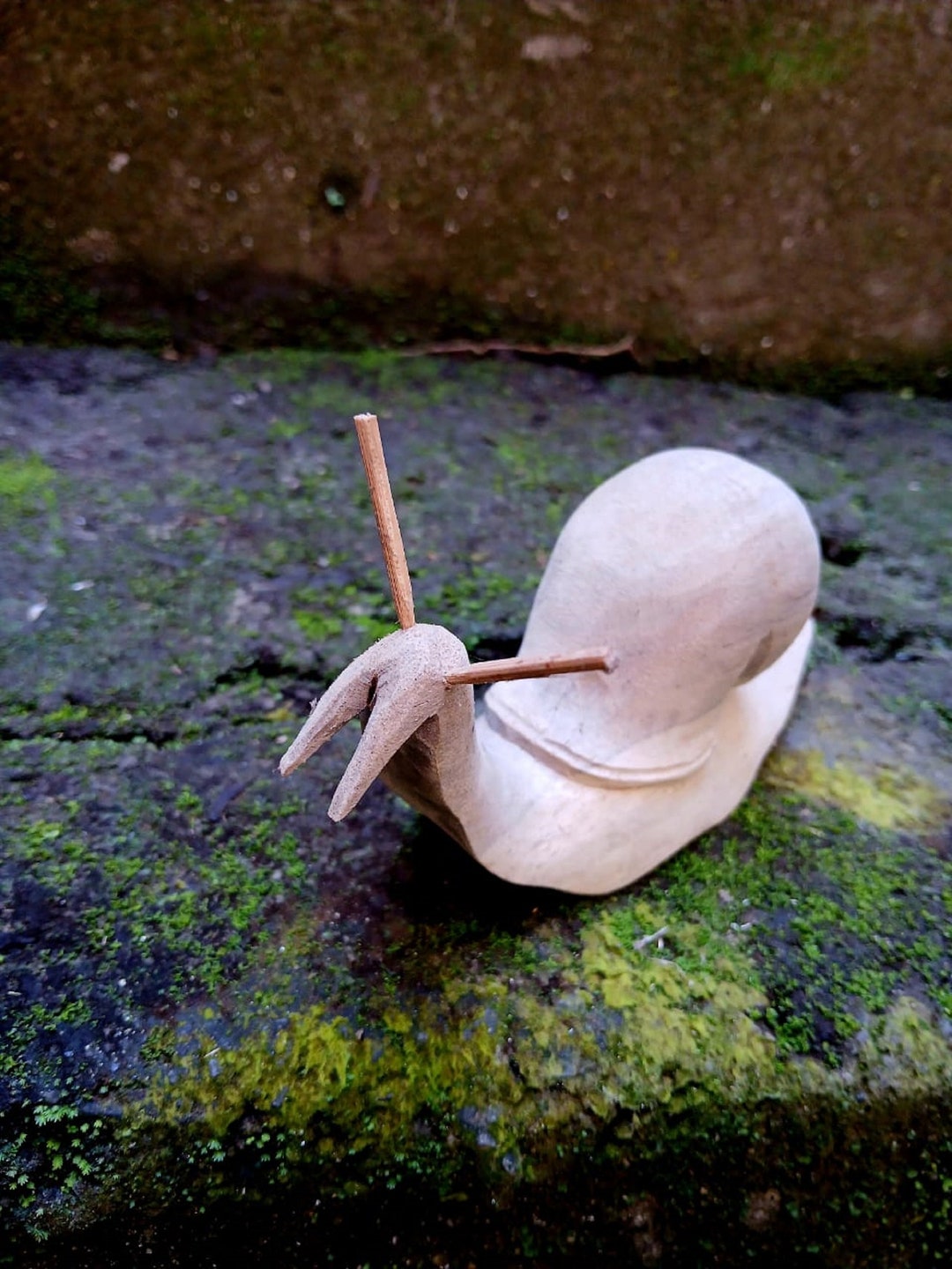 Wooden Snail,wood Carving,hand Made - Etsy