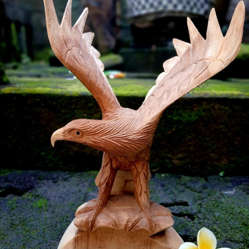 Eagle Wood Carving - Etsy