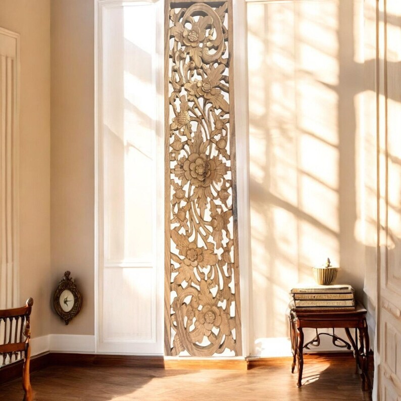 Hand-carved Balinese Wall Panel , Wood Wall Art ,traditional Indonesian ...