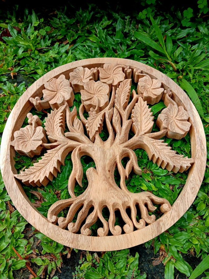 Tree of Life Wall Art,flower Wall Art - Etsy