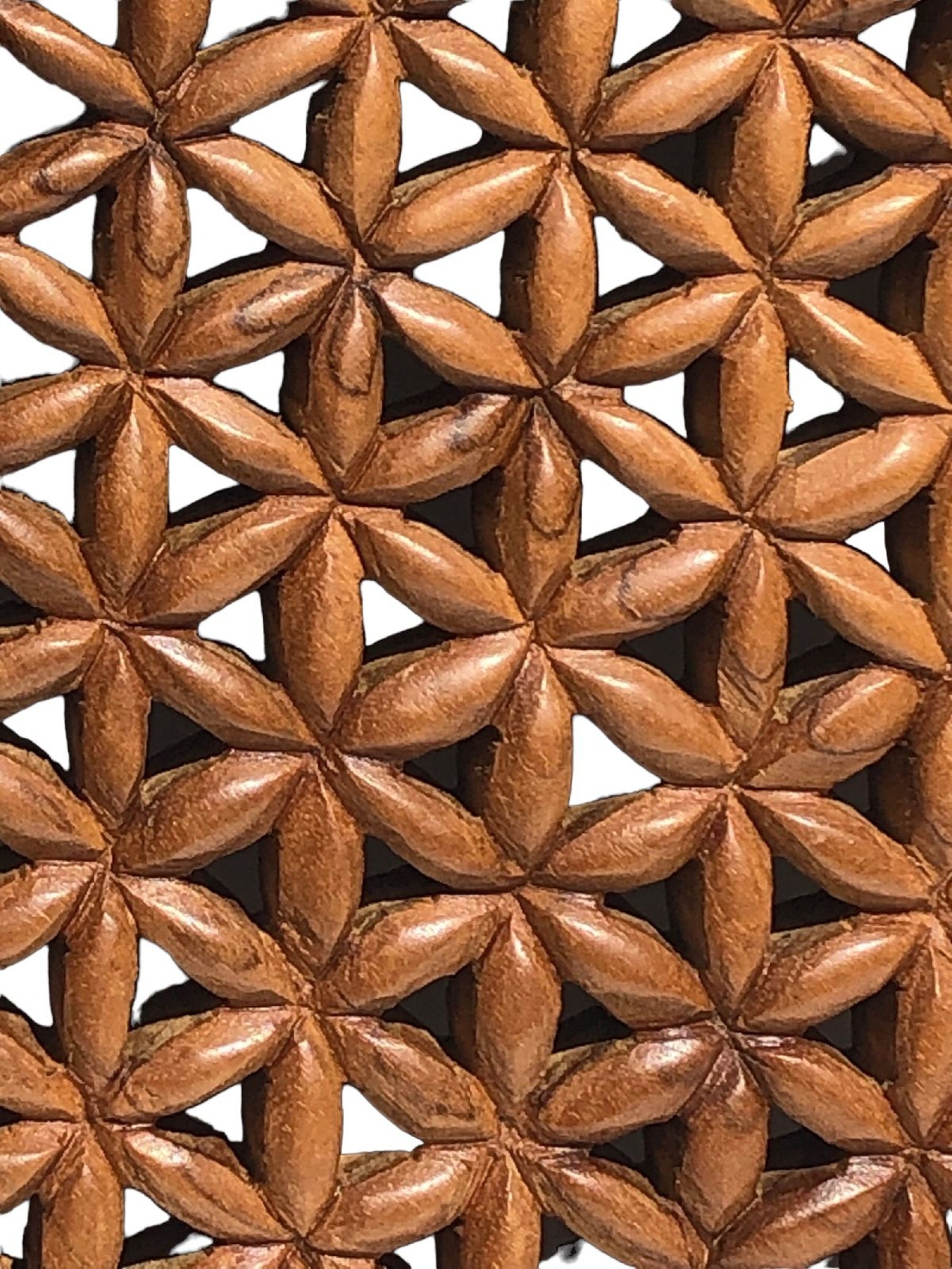 Teak Wood Tree of Life Seedsun Flower Wall Artwall Carving - Etsy