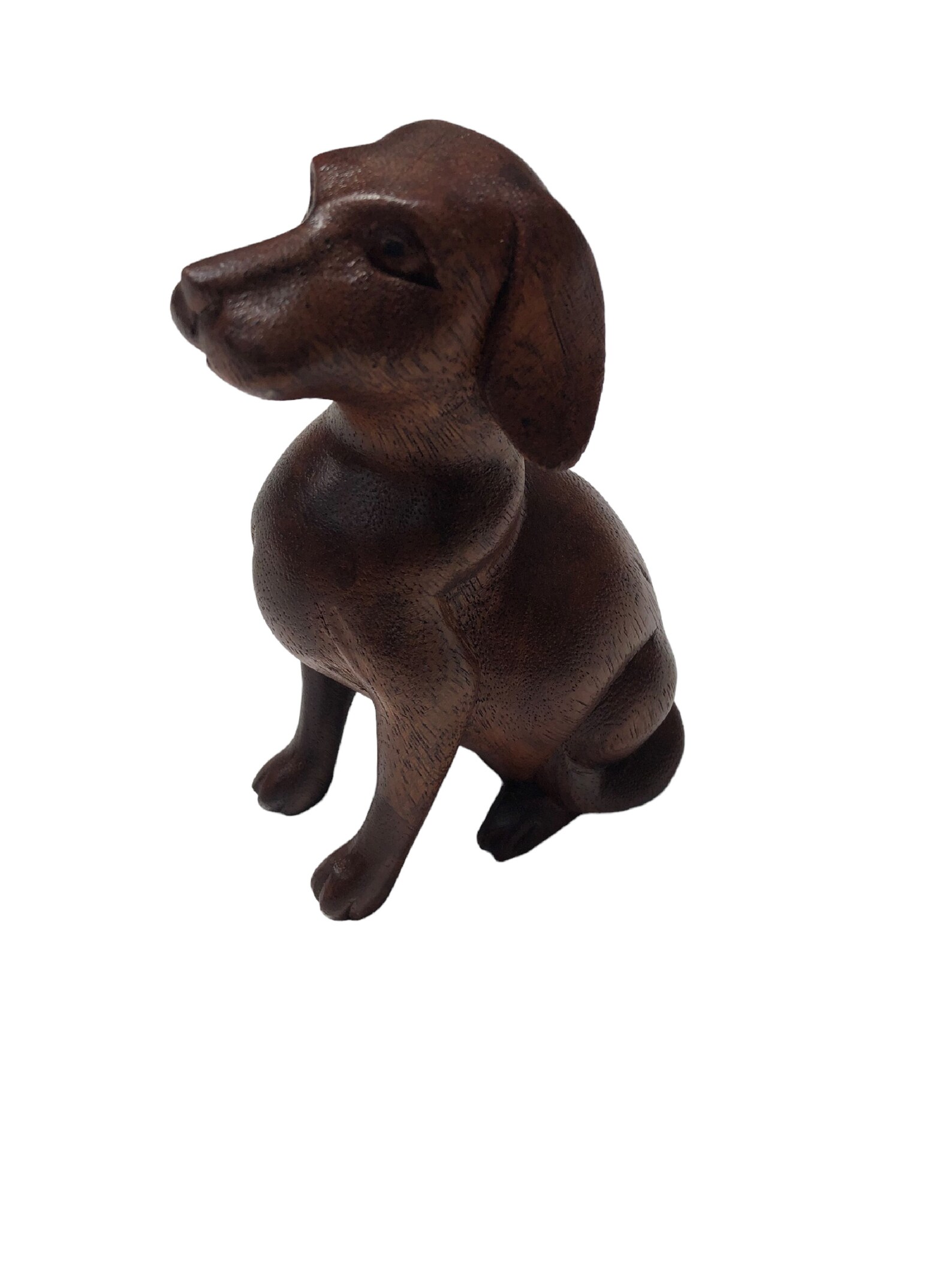 Wooden Dog Statue ,hand Carving,hand Made Statue,hand Made Sculpture ...