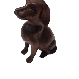 Wooden Dog Statue ,hand Carving,hand Made Statue,hand Made Sculpture ...