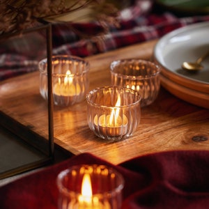 Kira Small Glass Cup, Set of 4 - Etsy