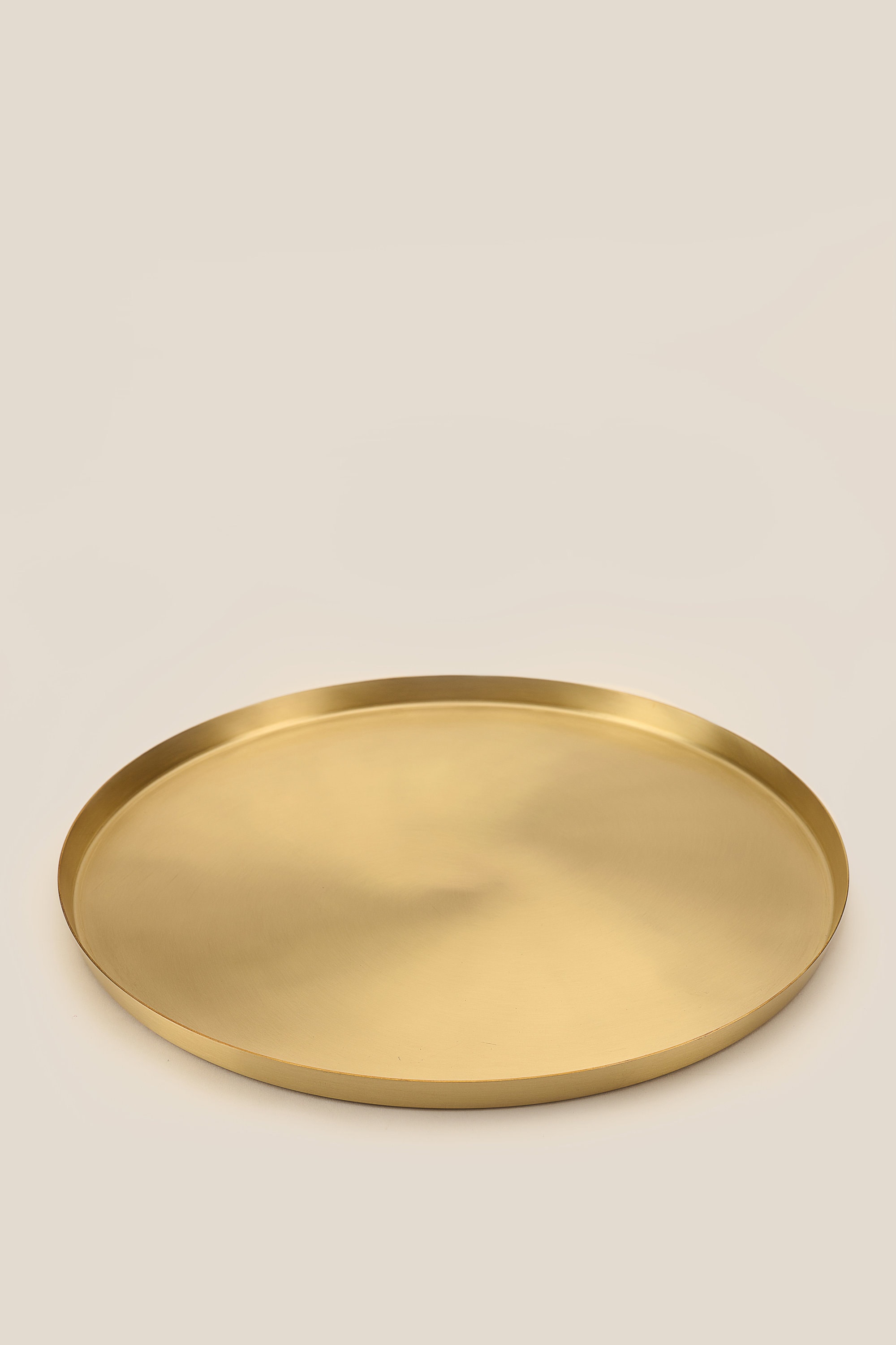 Heirloom Brass Round Serving Tray - Etsy