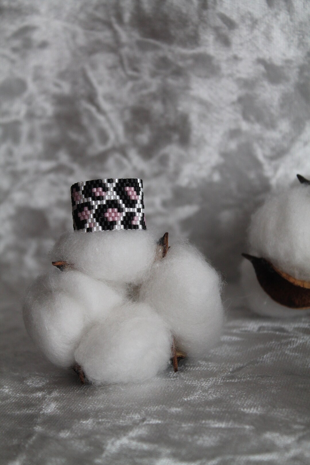 Leopard Print Ring Beaded Jewelry Handmade Peyote Ring - Etsy