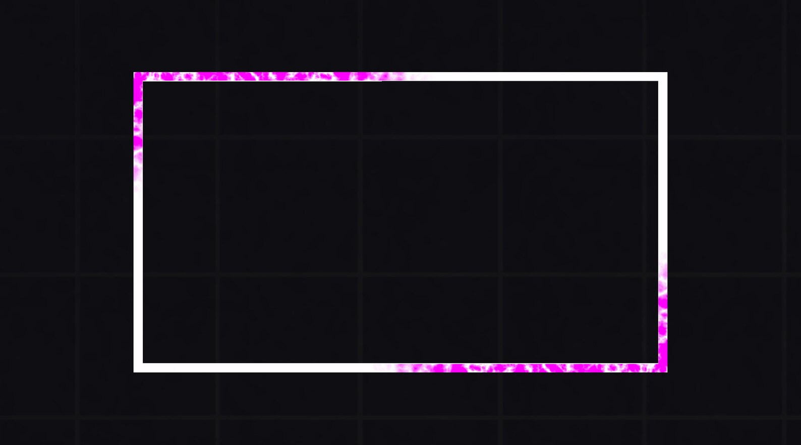 Animated Lightning Electric Camera Webcam Frame Border Overlay for ...