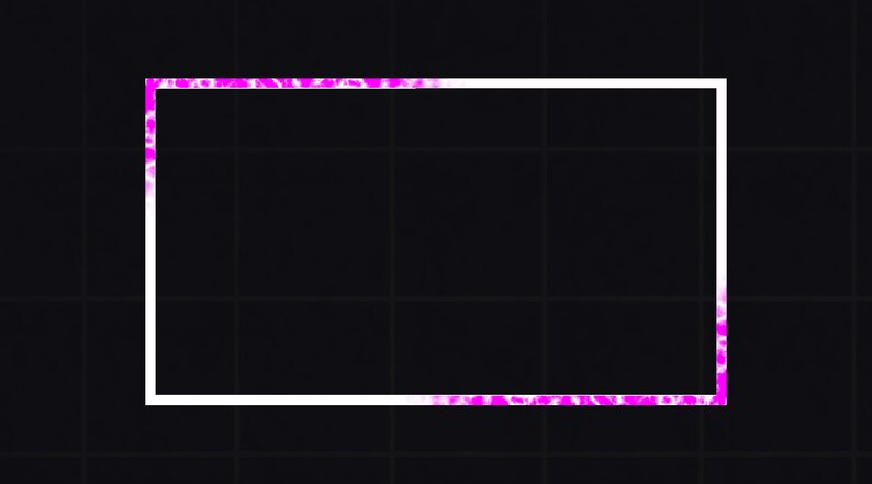 Animated Lightning Electric Camera Webcam Frame Border Overlay for ...