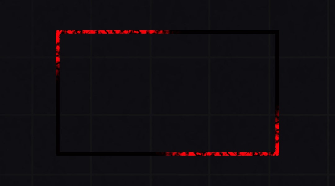 Animated Lightning Electric Camera Webcam Frame Border Overlay for ...