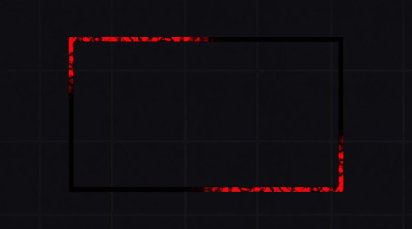 Animated Lightning Electric Camera Webcam Frame Border Overlay for ...