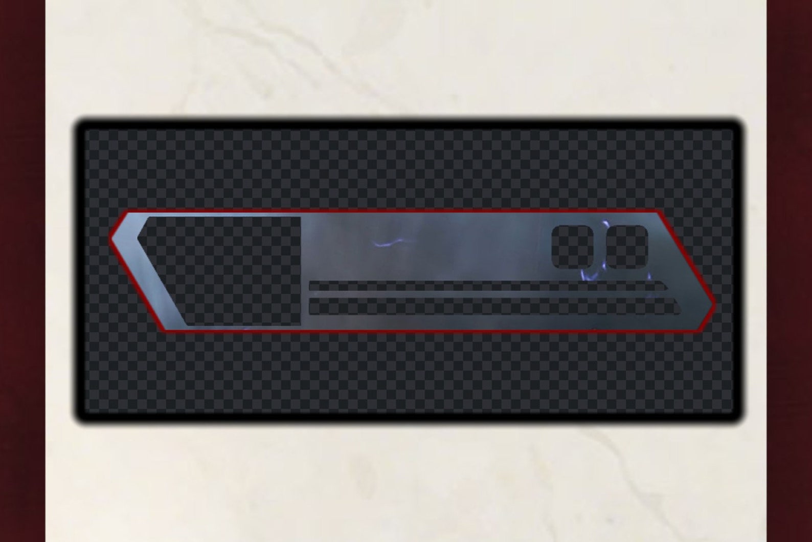 Apex Legends Healthbar HUD Overlay - Red - Etsy