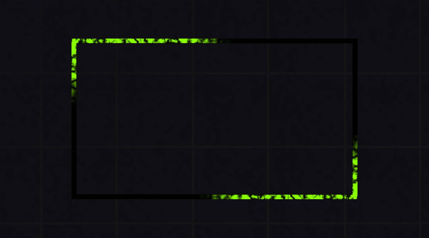 Animated Lightning Electric Camera Webcam Frame Border Overlay for ...