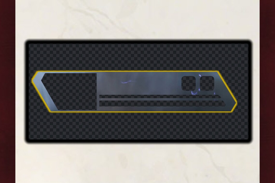 Apex Legends Health Bar HUD Overlay Yellow - Etsy Hong Kong
