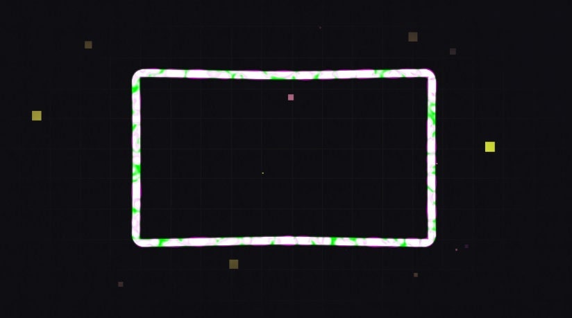 Animated Neon Camera Webcam Frame Border Overlay for Stream Twitch ...