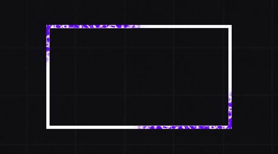 Electric Lightning Camera Frame Overlay Purple - Etsy