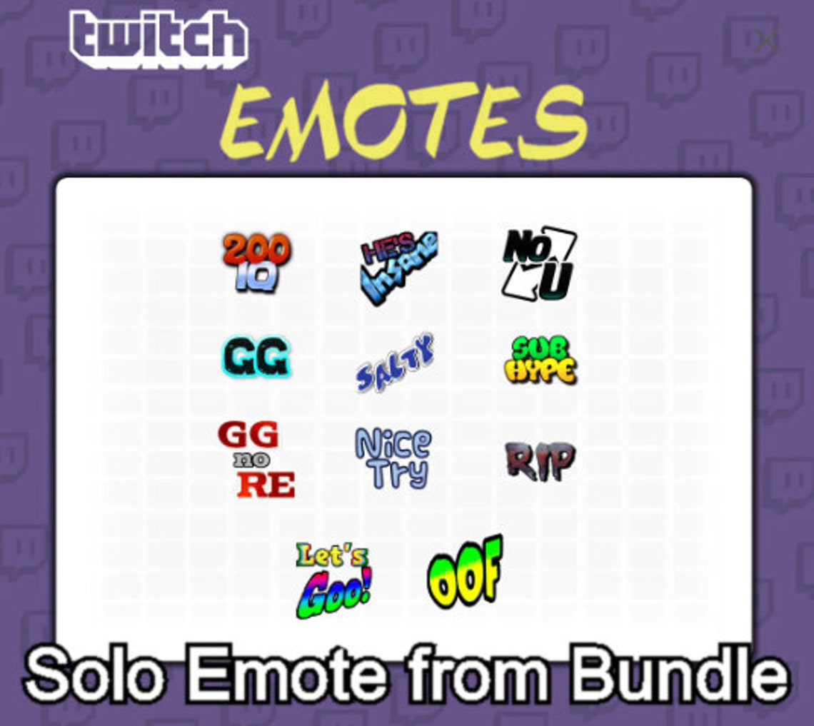 GG Get Gud Get Good Twitch Sub Emote Emoji PNG - Etsy España