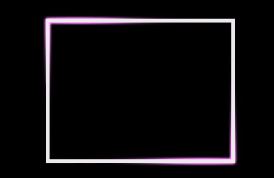 Neon Pink Glow Webcam Twitch Stream Overlay Frame - Etsy