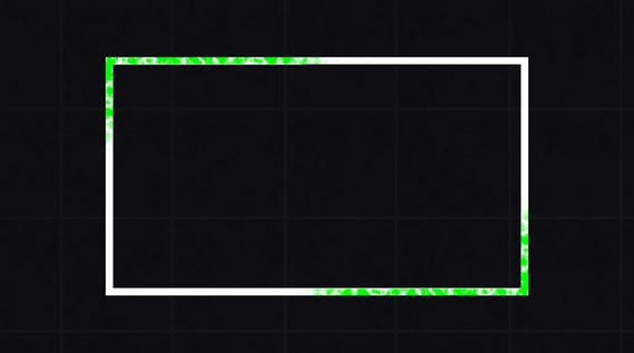 Electric Live Camera Frame Overlay Green | Etsy