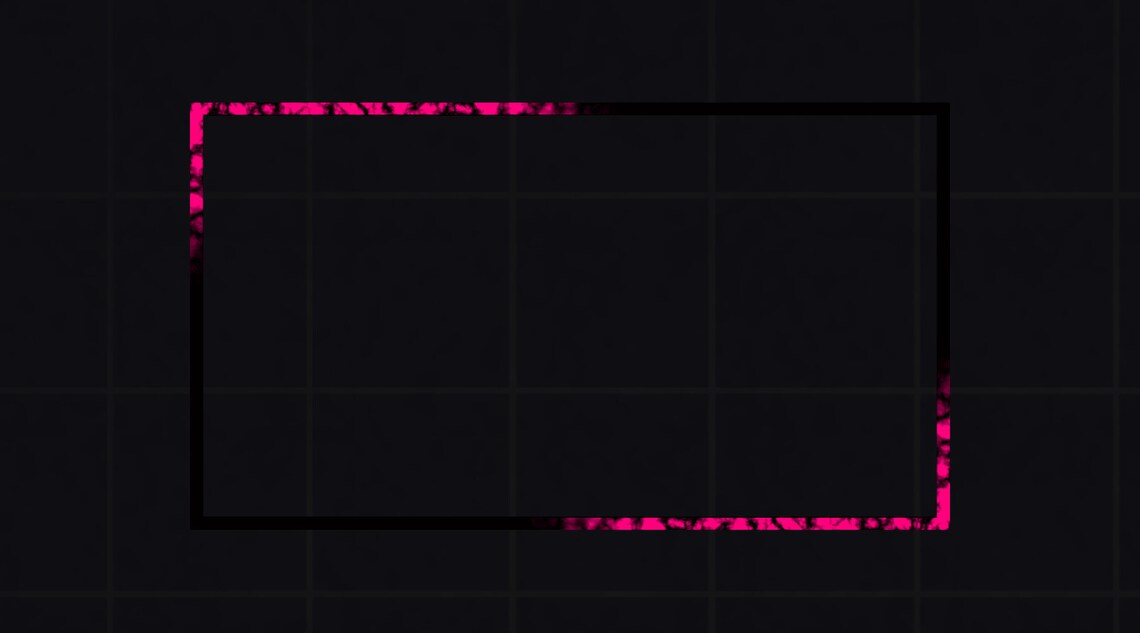 Animated Lightning Electric Camera Webcam Frame Border Overlay for ...